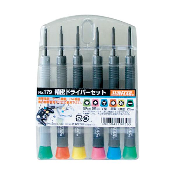 メーカー：新亀製作所 　品番：NO179   携帯電話・PHS・各種ゲーム機器などに使われている特殊ねじ用の専用工具です。　　