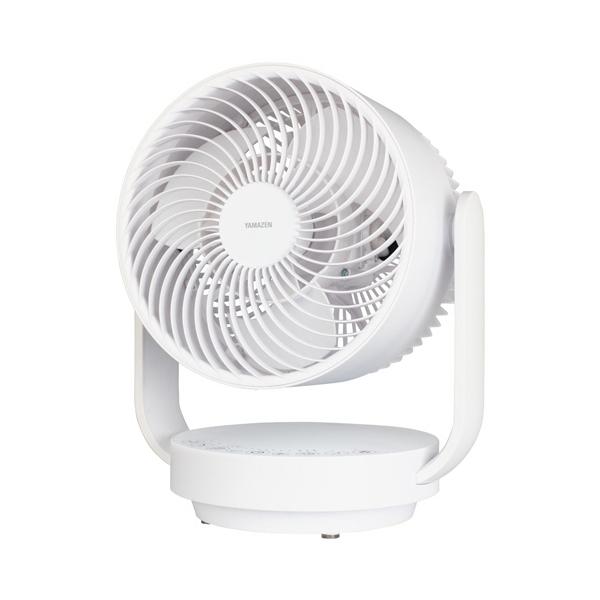 メーカー：ＹＡＭＡＺＥＮ　品番：YAR-RD20T(W)　全閉式モーターと帯電防止加工でホコリが付着しにくくお手入れ簡単。