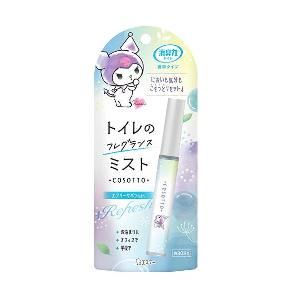 メーカー：エステー　 品番：128082  オフィスや学校、お泊りに。気くばり女子のトイレミスト。　　