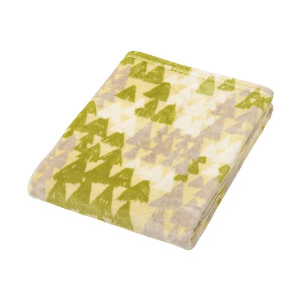 メーカー：丸眞　 品番：545033600  ヨーロッパのデザイナーが描くボタニカル柄のハーフ毛布。　　