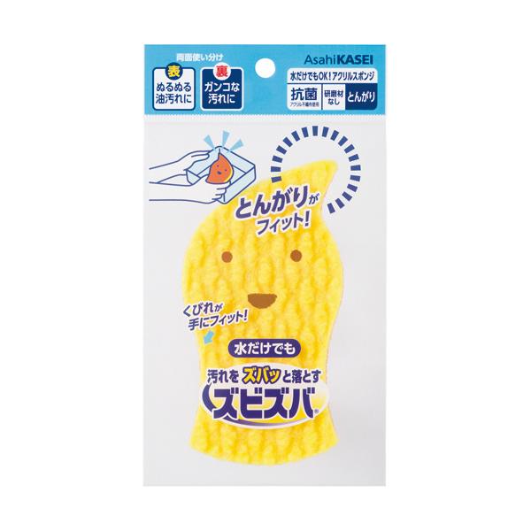 メーカー：旭化成ホームプロダクツ 　品番：106541   ぬるぬる油からガンコな汚れまでズバッと落とす！　　画像はイメージです。<BR>商品は右側のとんがりになります。