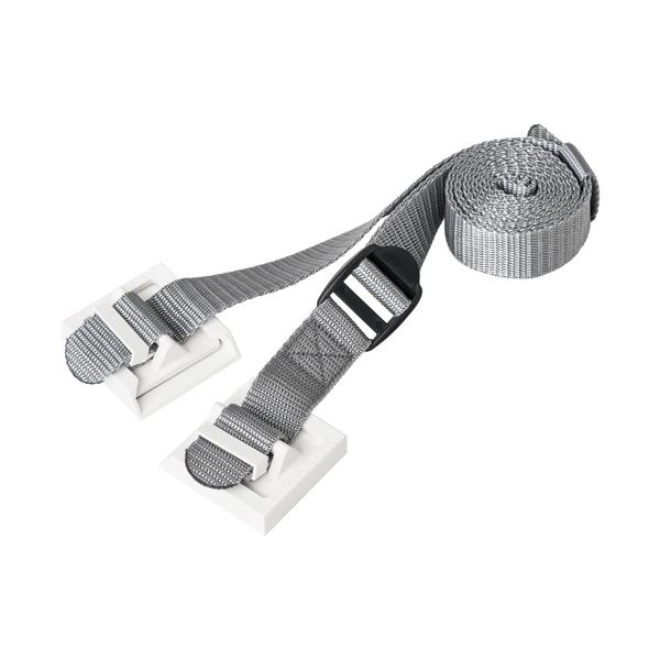 メーカー：キングジム　品番：RB1800N　収納物の落下を防ぐ！グラッと来る前に収納物をしっかり固定。　