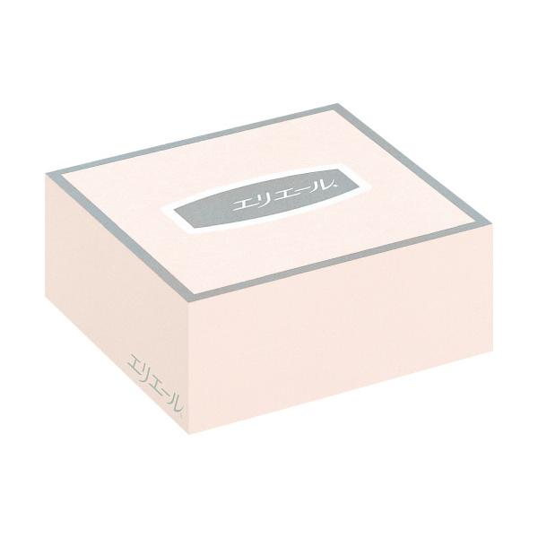 メーカー：大王製紙　品番：エリエ-ルテイシユ50W　しなやかな肌触り。ハーフサイズで省スペース。