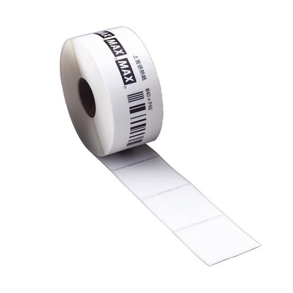 メーカー：マックス   品番：LP-S4046SP   通常・連続（ティアオフ）発行向けの標準ラベルです。