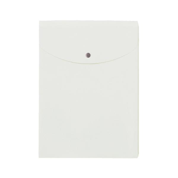 メーカー：プラス  品番：FL-120CH  ホワイト  使い分けできる透明ポケット付き。