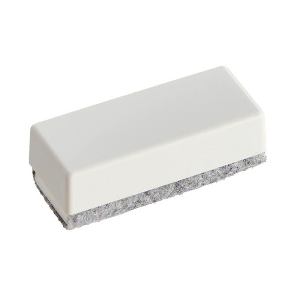 メーカー：オリジナル 　品番：MGER-S-K   マグネット内蔵のコンパクトなホワイトボードイレーザー。　　＜使用イメージ＞