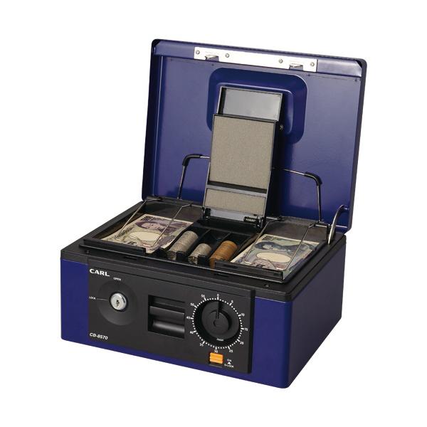 メーカー：カール事務器　 品番：CB-8570  豊富な機能で便利なキャッシュボックス。　　＜使用イメージ＞