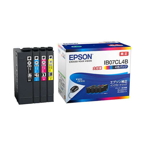 メーカー：エプソン　品番：IB07CL4B　メーカー純正インクカートリッジ