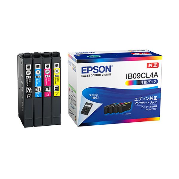 メーカー：エプソン　品番：IB09CL4A　メーカー純正インクカートリッジ