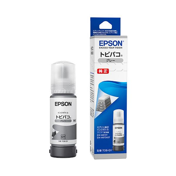 メーカー：エプソン 　品番：TOB-GY   メーカー純正インクボトル　　