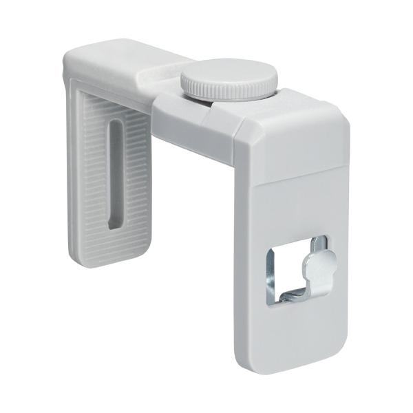 メーカー：日学　 品番：PF-32  厚みを調節できる簡単フック。ホワイトボードなどがかけられます。　　