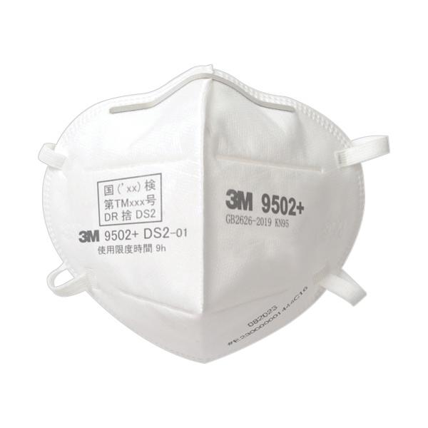 メーカー：３Ｍ　 品番：9502+DS2  折りたたんで収納できる携帯型使いきり式防じんマスク。　　