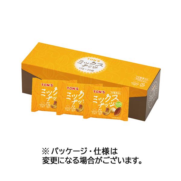 メーカー：東洋ナッツ食品　 品番：320193  うすしお味のアーモンドとヘーゼルナッツに食塩無添加の深煎りカシューナッツをミックスした、低糖質なミックスナッツ。　　＜イメージ＞