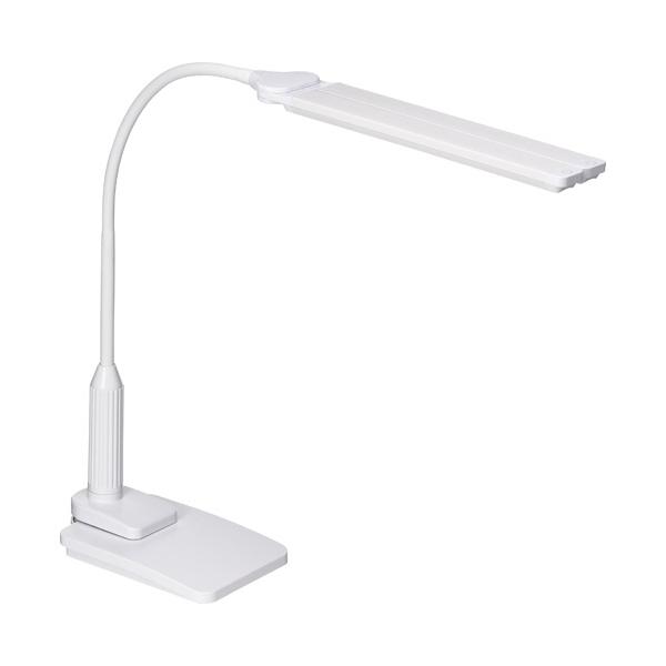 メーカー：ヤザワ　 品番：SDCCL13D01WH  2灯のLED点灯部がどちらも約90°可動。　　＜タッチセンサースイッチ＞＜中間スイッチ＞LEDライト部が可動。スタンド・クランプ両対応。