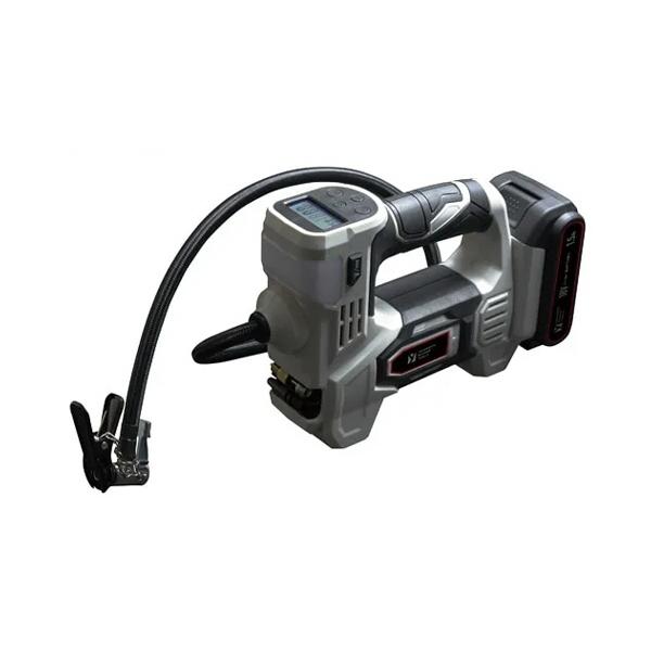 メーカー：ＹＡＭＡＺＥＮ　品番：YBK-180　コードレスでどこでも使える充電式空気入れ。