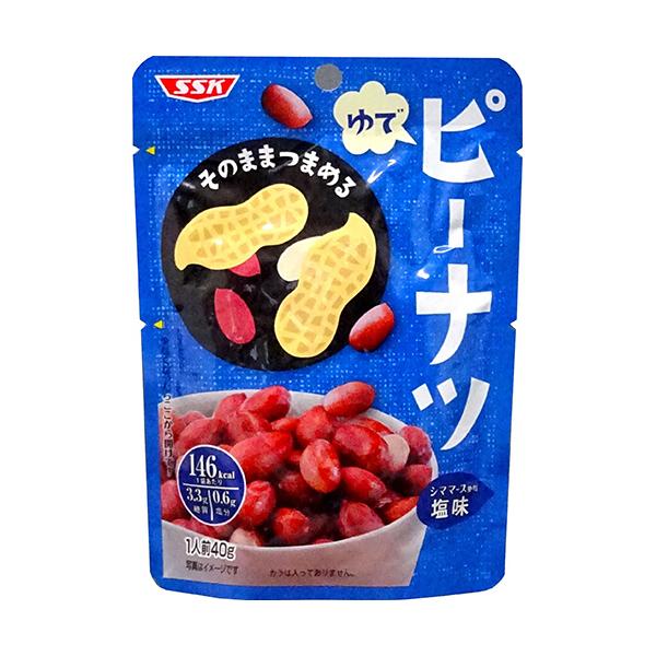 メーカー：清水食品   品番：750125   そのままつまめる ホクホク食感のゆでピーナツ