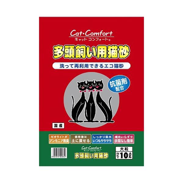 メーカー：新東北化学工業　品番：2060018　アンモニアの吸着力と吸水性に優れた効果をもつ、高品質の天然ゼオライトを使用した洗える猫砂です。