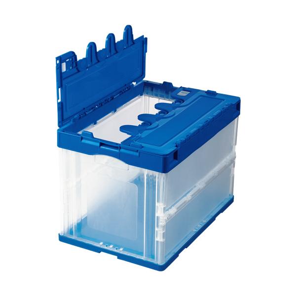 メーカー：オリジナル 　品番：GP-OC60F-BXT   使い方いろいろ保管に！輸送に！　　＜簡易ロック付＞<BR>商品の色はダークブルー／透明になります。