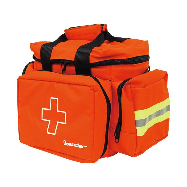 メーカー：日進医療器　 品番：826234  はっ水性、防じん性のある樹脂コーティング素材でできた、衛生材料つきの、軽量救急バッグ。　　＜セット内容＞