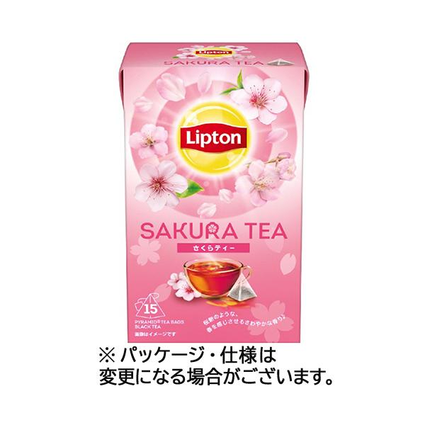 メーカー：リプトン　品番：526454　桜餅のような春を感じさせるさわやかな香りと味わいが広がるさくらティー。
