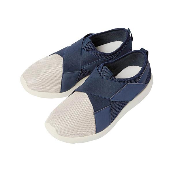 メーカー：竹虎　品番：091414　安定した歩行をサポートする室内外兼用シューズ<br>