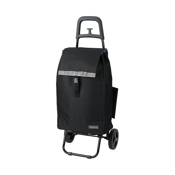 メーカー：レップ　 品番：550601  レジかご約2杯分、大容量の保冷保温バッグがついた定番のショッピングカート。　　＜裏面＞<BR>※画像の商品はフラワーブラックになります。＜折りたたみ時＞<BR>※画像の商品は...