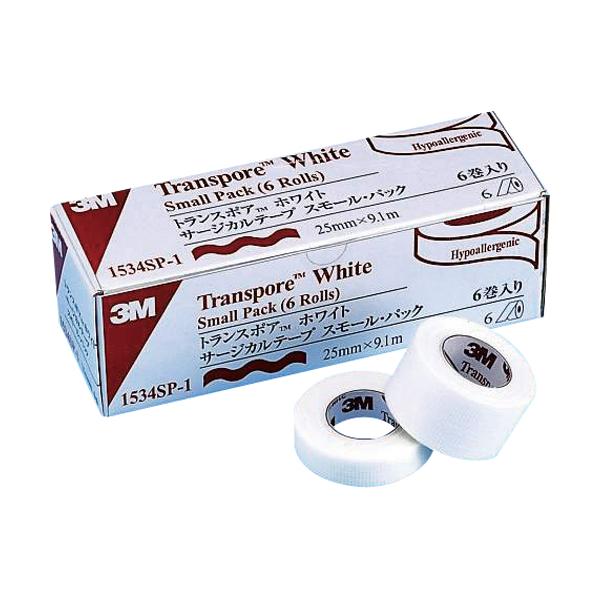 メーカー：３Ｍ　 品番：1534SP-1  不織布なのに手切れが良く、高い粘着力で皮膚もムレにくいタイプ。　　画像はイメージです。