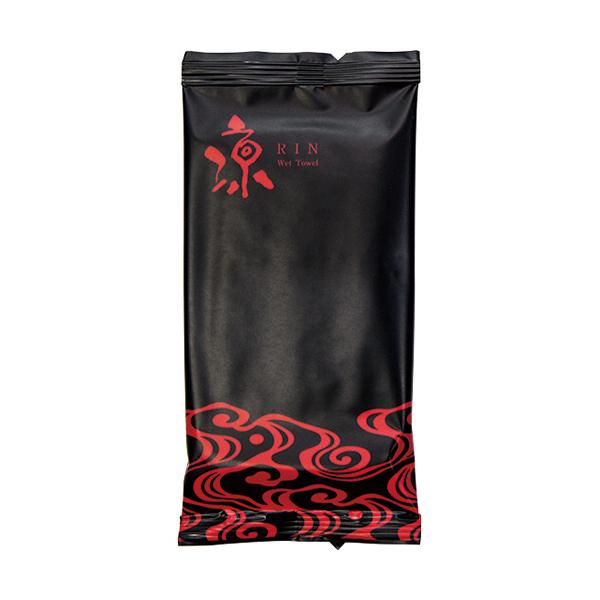 メーカー：ミモト 　品番：346705   抗菌・抗ウイルスと高い安全性！綿100％の使いきりタイプ。　　＜生地アップ＞