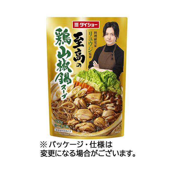 メーカー：ダイショー　 品番：628851  料理研究家リュウジ監修の至高の鍋スープ　　＜パッケージ記載＞