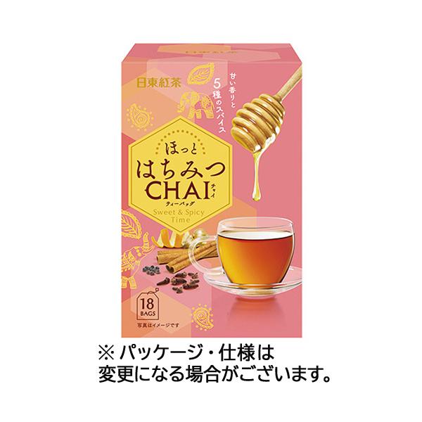 メーカー：三井農林　 品番：512140  粉末はちみつの甘い香りとスパイス感を楽しむ甘いティーバッグ。　　