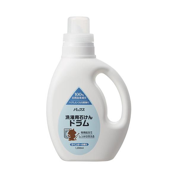 メーカー：太陽油脂　 品番：372677  泡立ちひかえめで高洗浄力なので、ドラム式洗濯機に適した処方です。　　＜パッケージ裏面＞