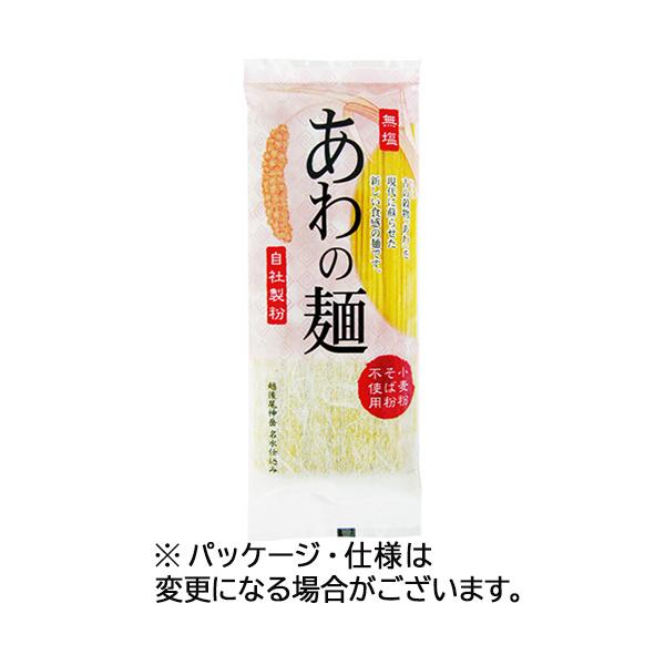 メーカー：自然芋そば　品番：383015　小麦粉、そば粉、塩はまったく使用しておりません。うるちあわとタピオカ澱粉で作った、あわの麺