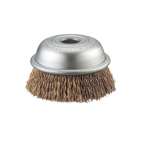 メーカー：ＴＲＵＳＣＯ 　品番：GCB-75AC   ブラシは、砥石や塗布研磨材のような、研削材ではないので製品自体を削ることはなく、表面の汚れや付着物の除去に最適です。　　