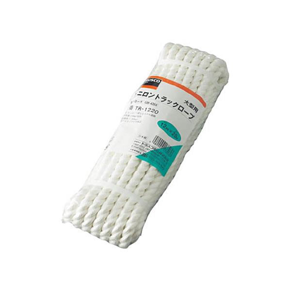 メーカー：ＴＲＵＳＣＯ 　品番：TR-1210   両端にアイ加工されているトラック用ロープ　　代表画像（画像はイメージです。）