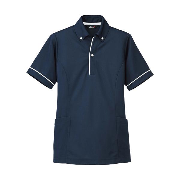 メーカー：アイトス 　品番：AZ-7668-008-L   スタッフに便利、収納力のある左右２つのサイドポケット付。　　