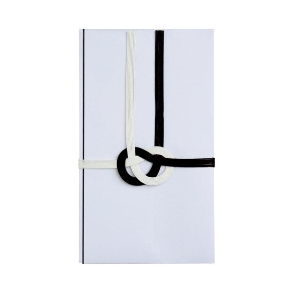 メーカー：ノーブランド 　品番：24108   哀悼の気持を伝えるのし袋です。　　＜中袋　表＞＜中袋　裏＞