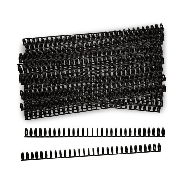 メーカー：カール事務器　 品番：LR-30145-K  ルーズリーフを綴じるプラスチック製のリング　　※ルーズリングジッパーは別売りになります。＜使用イメージ＞