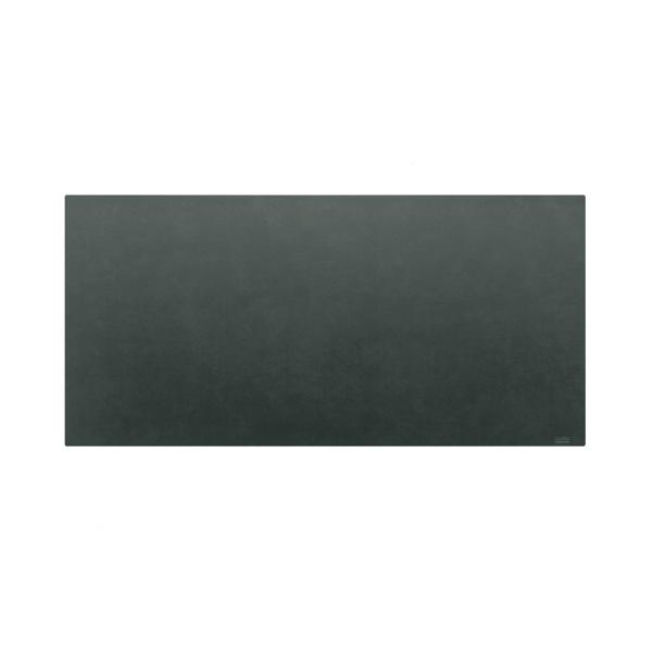 メーカー：ミワックス　 品番：MX-6230-SBK  透明のデスクマット以上の高級感、本革マットや役員向けレザー調マットよりカジュアルに使用できるデスクマットです。　　＜使用イメージ＞<br>※商品の色はシーガルブラックになり...