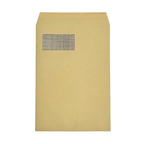 メーカー：ウィズプリント　 品番：378015  窓サイズが大きめの窓付封筒です。　　テープ糊付。＜寸法図＞