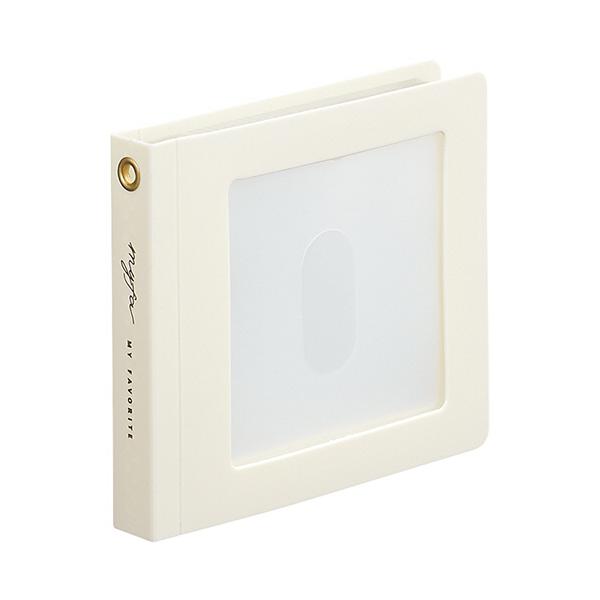 メーカー：リヒトラブ　 品番：N-3326-0  写真が綺麗に見える高透明ポケット。スクエアフォトの保管・収容に。　　※商品の色はミルキーホワイトになります。※商品の色はミルキーホワイトになります。