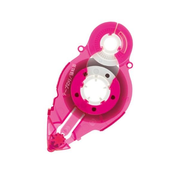 メーカー：プラス   品番：TG-611BCピンク   テープのり　スピンエコ詰替用テープ