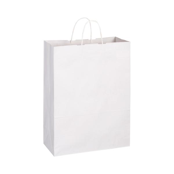 メーカー：オリジナル 　品番：OR-W-LL   安心の日本製。丸紐の紙手提げ袋。　　