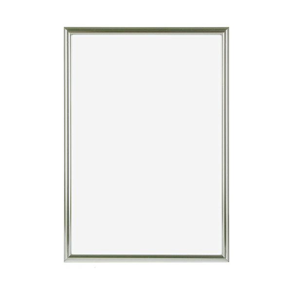 メーカー：アートプリントジャパン　 品番：20202635  フレームの開閉が簡単にできる、軽量・シンプルなアルミ製フレーム。　　＜コーナー部＞フレームの開閉が簡単。※商品の色はシルバーになります。