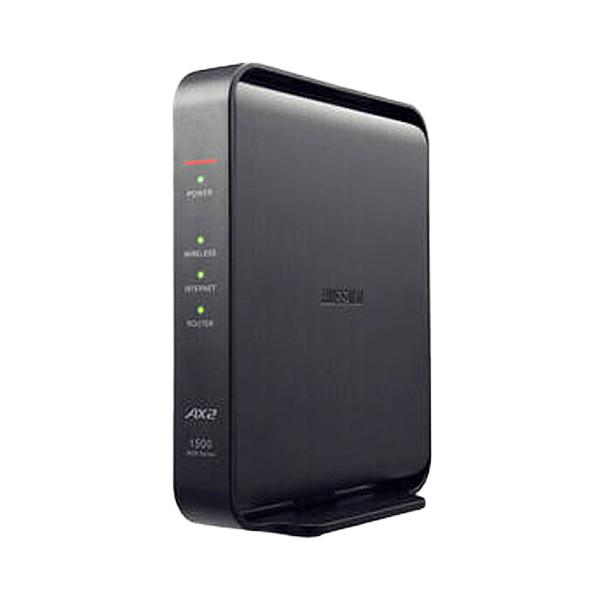 メーカー：バッファロー　 品番：WSR-1500AX2L  かんたん設定のメッシュ対応、Wi-Fi 6対応ルーター エントリーモデル。　　