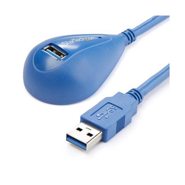 メーカー：ＳｔａｒＴｅｃｈ  品番：USB3SEXT5DSK  パソコン背面のUSB 3.2 Gen1 ポートをデスクまで延長　　