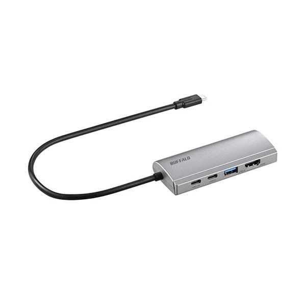 メーカー：バッファロー　品番：LUD-U3-CGHDSV　ケーブル1本で周辺機器をまとめてノートパソコンに接続できるドッキングステーション
