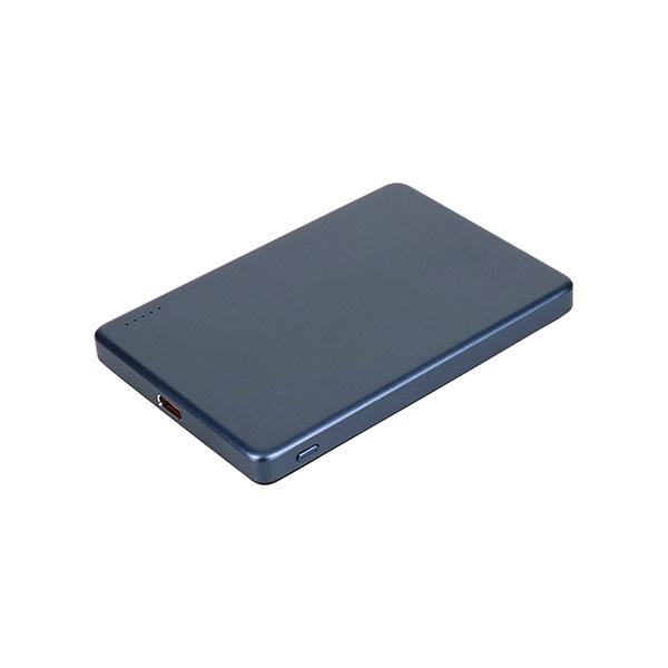 メーカー：オウルテック　 品番：OWL-LPBMG5002-NV  Qi or USB-C充電の2WAYコンパクト！　　＜パッケージ＞