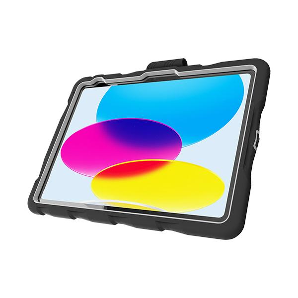 メーカー：ガムドロップ　 品番：03A011  格納式スタンドとペンシルホルダー付きiPad耐衝撃ハードケース　　キックスタンド。