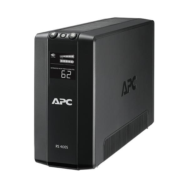 メーカー：ＡＰＣ（シュナイダーエレクトリック）　 品番：BR400S-JP5W  中小規模ビジネス、家庭向けの大容量でかつ、自動電圧調整機能（AVR）が付いたUPS　　＜背面＞※画像はイメージです。※画像はイメージです。※画像はイメージです。