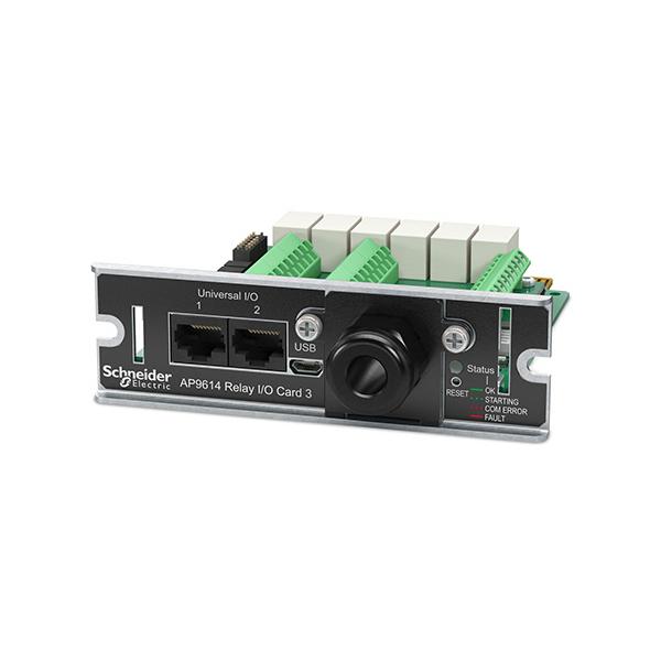 メーカー：ＡＰＣ（シュナイダーエレクトリック）　 品番：AP9614  ドライ接点でリモート・サイトの電源環境を管理するUPSアクセサリーカード　　